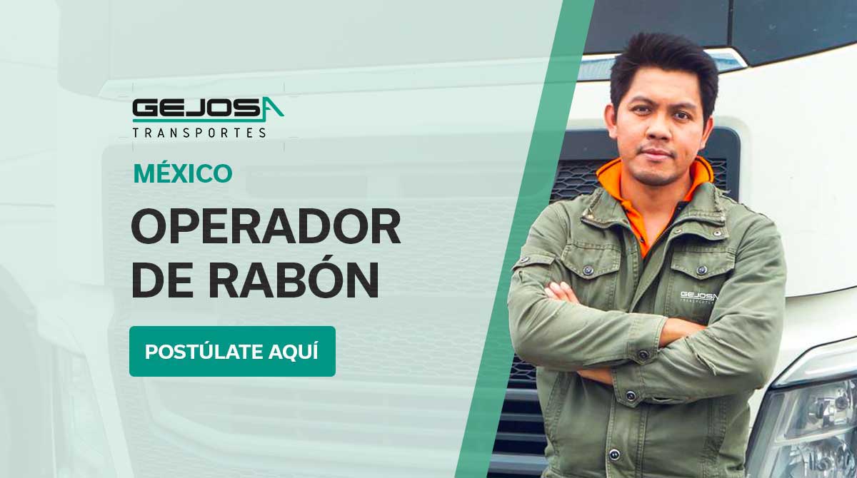 Operador de Rabón - Diurno - GEJOSA Logistics